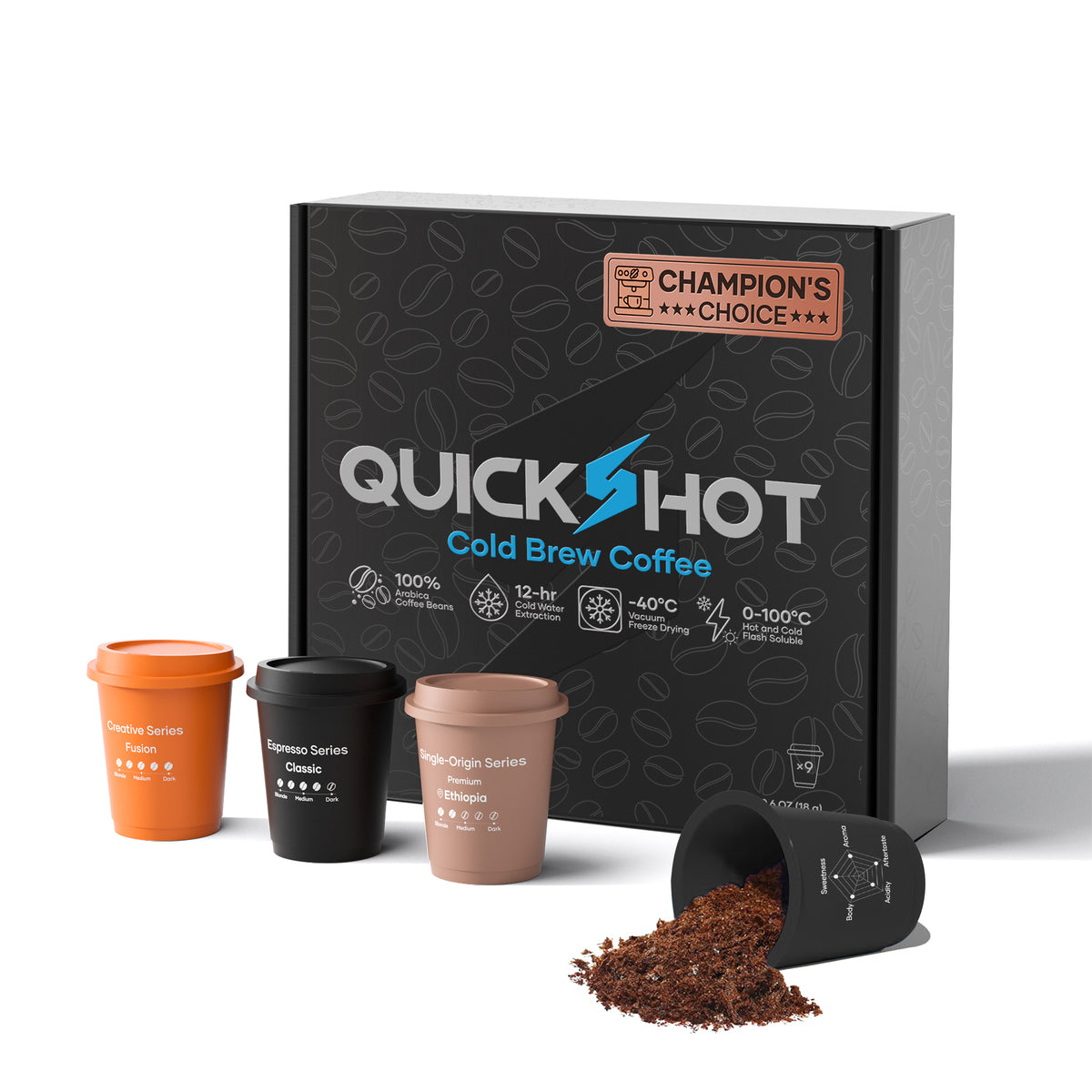 Quickshot Instant Cold Brew Coffee (Mix Series) – Cocinare