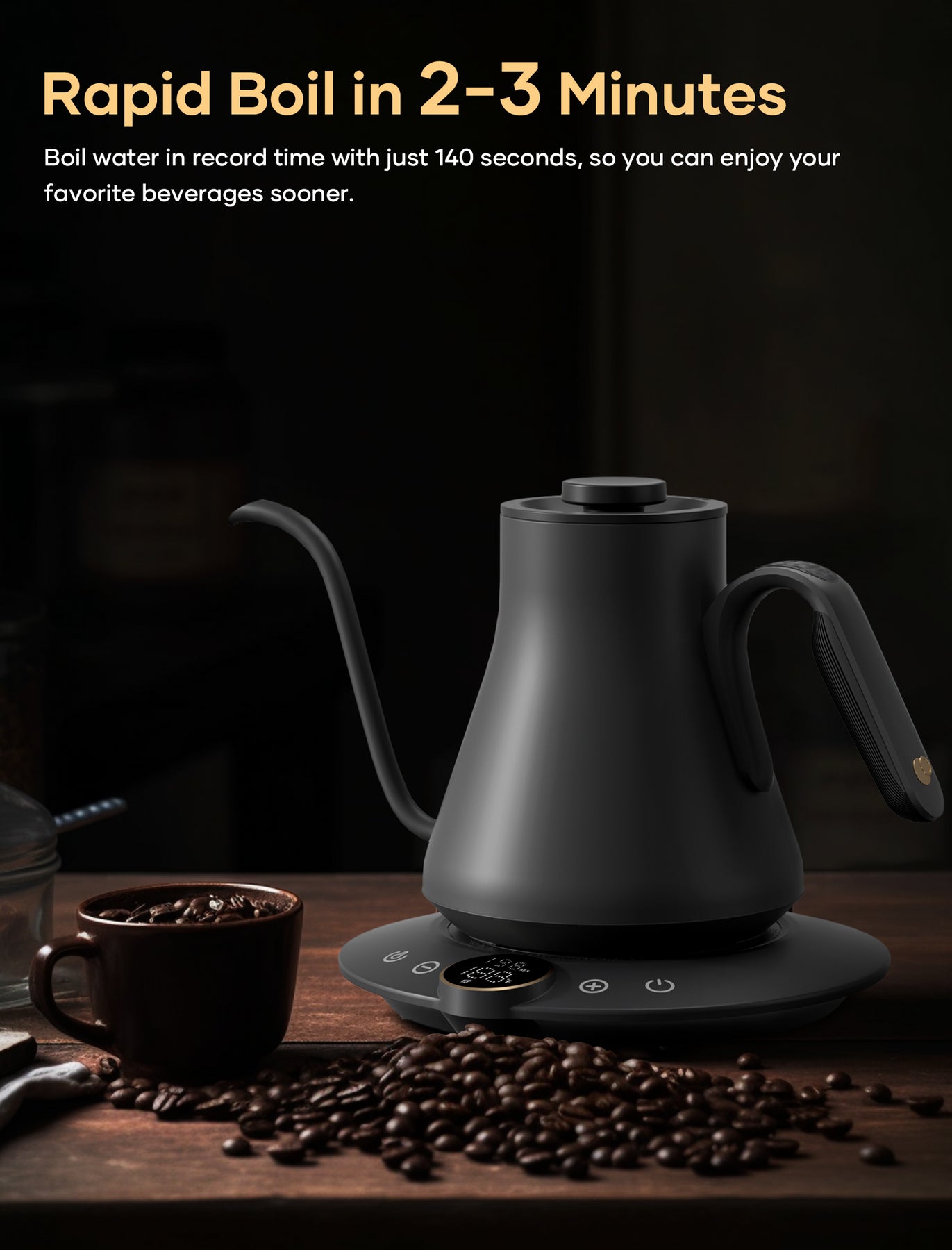 Cocinare FLOW B9 Barista Gooseneck Kettle